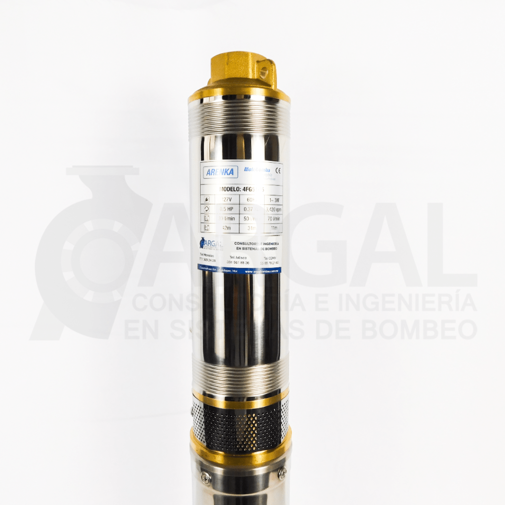 Bomba para pozo profundo marca Aquex, Arenka 4FG152-30 – Argal Bombas